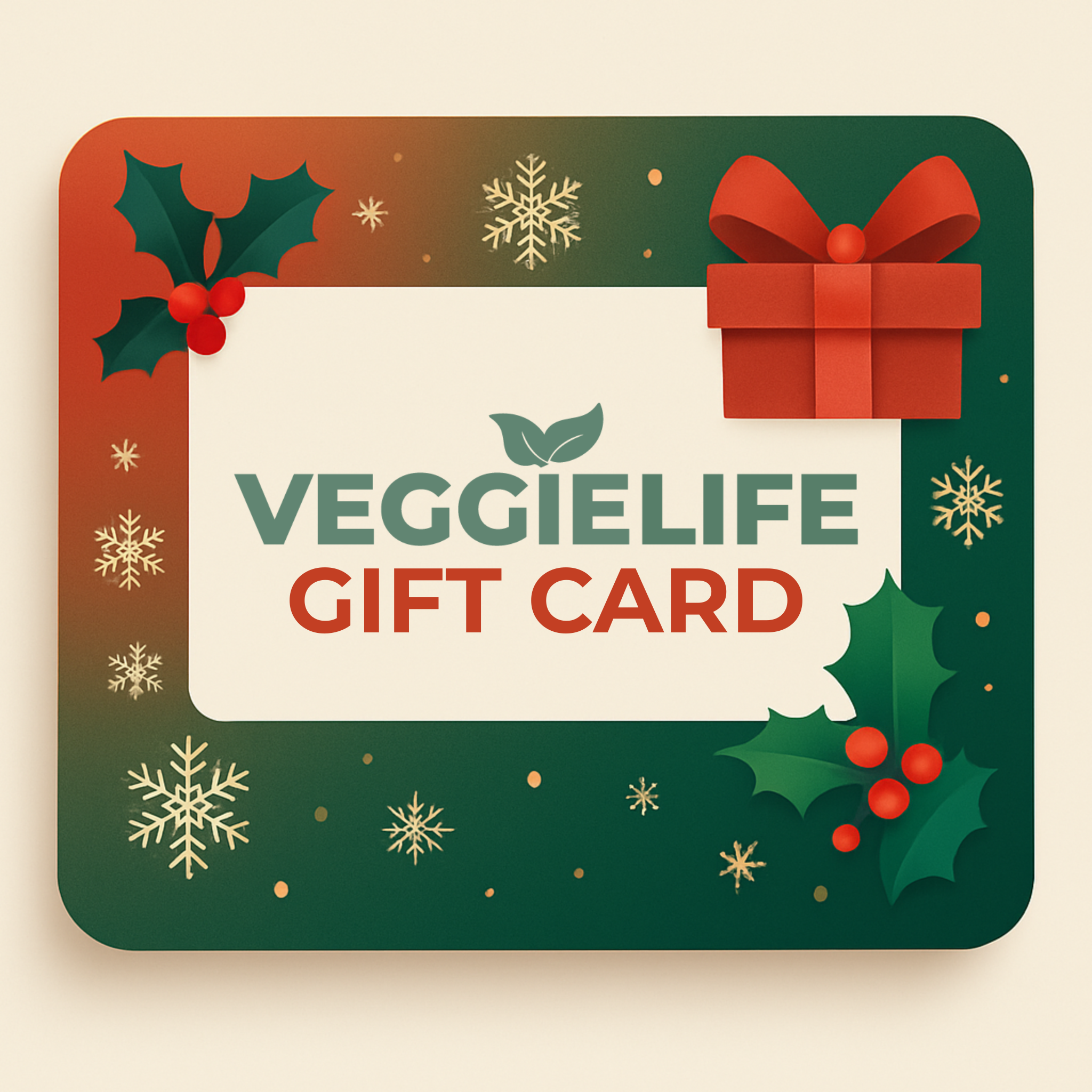 Veggie Life Gift Cards – Veggie Life Foods